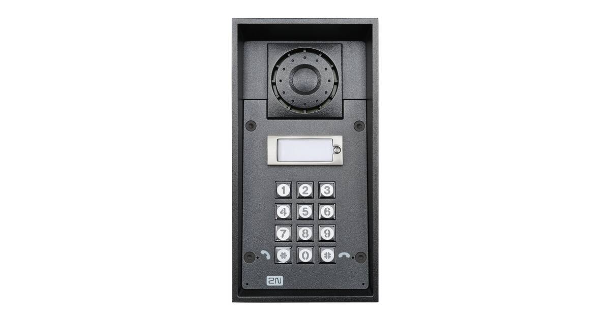 2N IP Force 1 button met keypad | IP Camera's | NetcamCenter