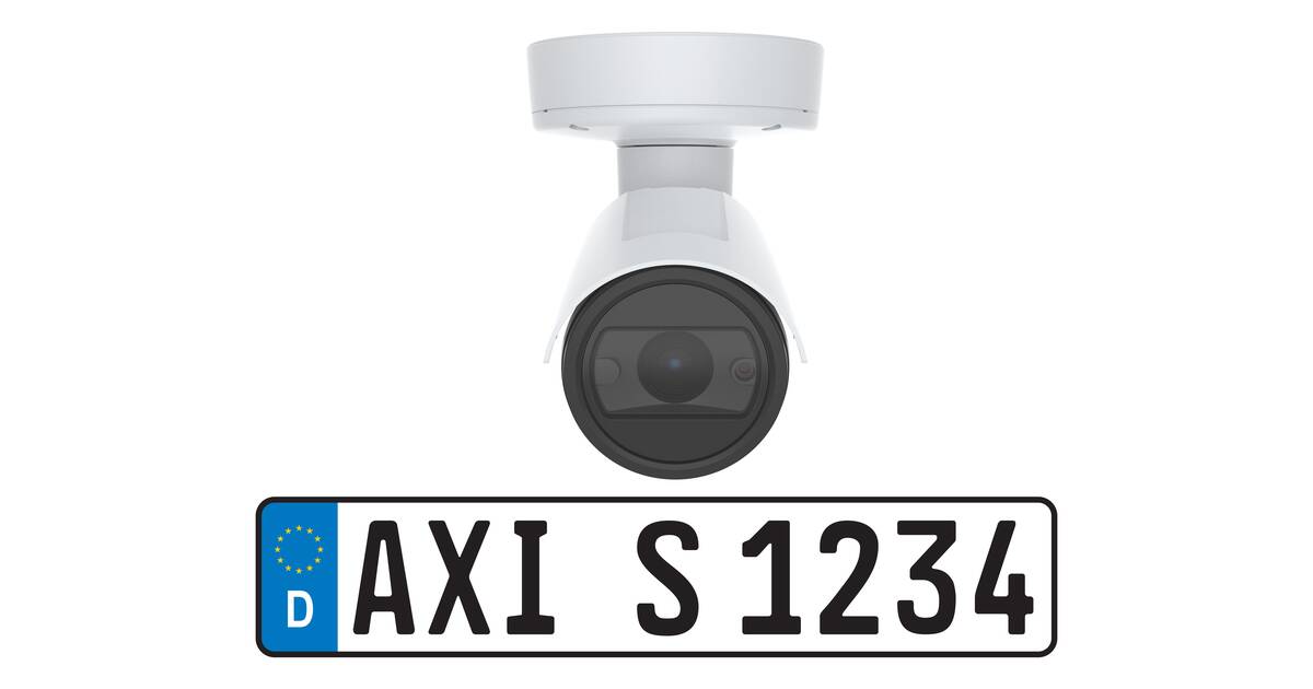 AXIS P1455-LE-3 L. P. Verifier Kit | IP Camera's | NetcamCenter