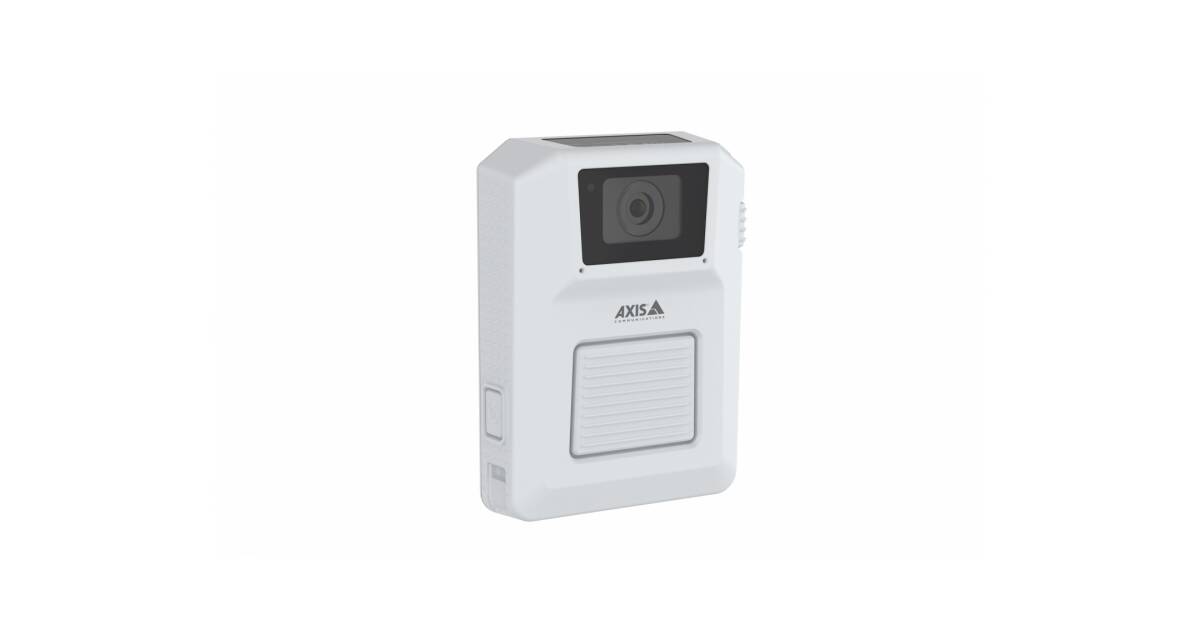 AXIS W101 Body Worn Camera White | IP Camera's | NetcamCenter