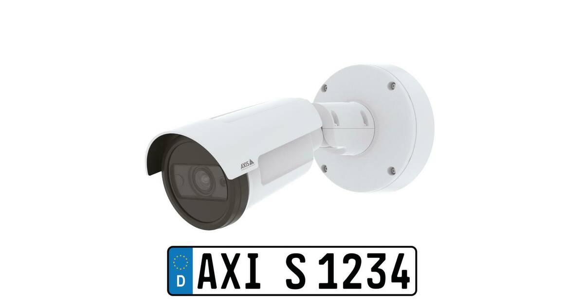 AXIS P1465-LE-3 L.P-Verifier Kit | IP Camera's | NetcamCenter